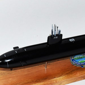 USS Greeneville SSN-772 black Hull Submarine Model,navy,scale Model ...