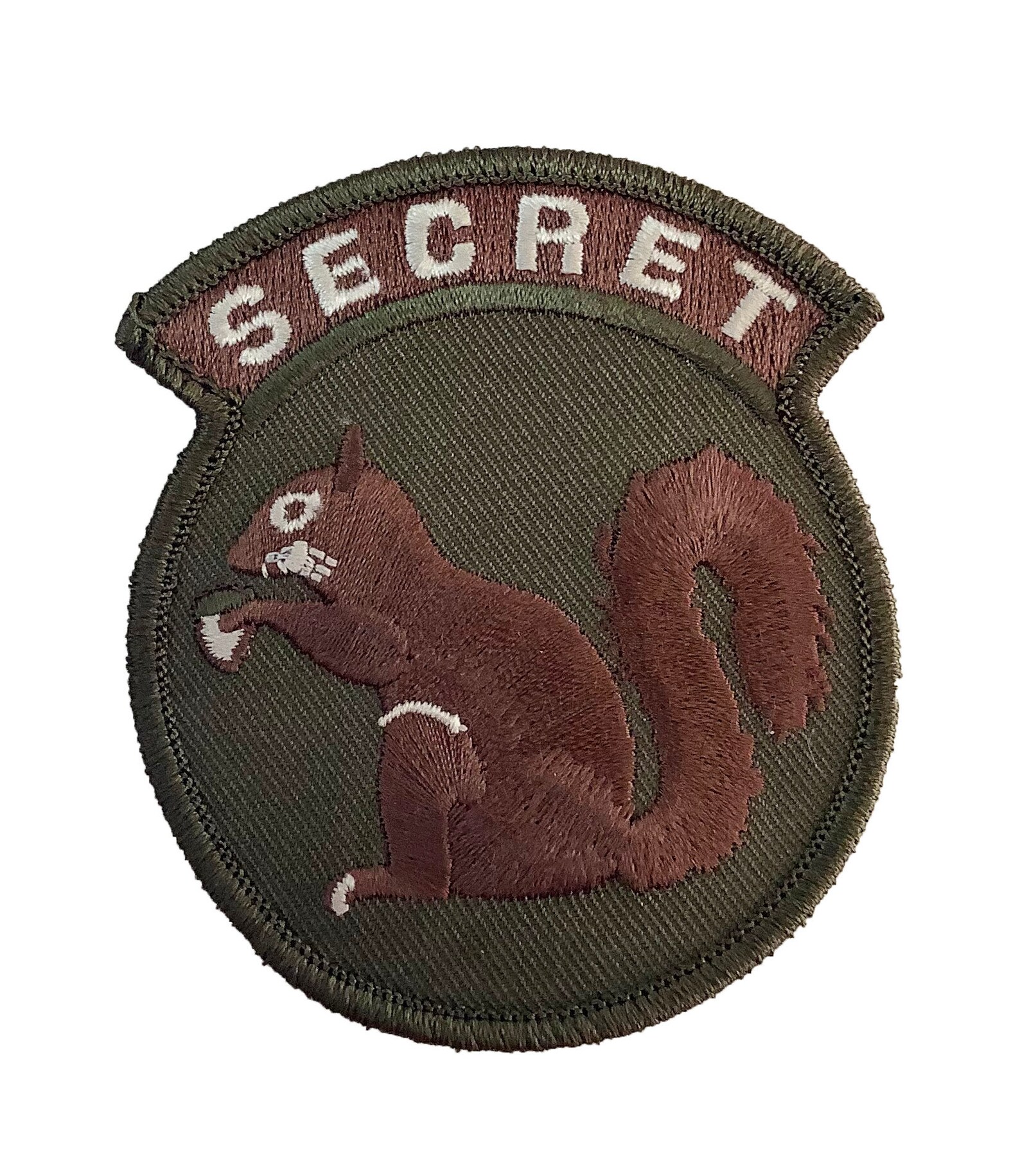 Secret Squirrel Patch Plastic Backing | Etsy