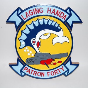 Vp-40 Fighting Marlins Plaque - Etsy