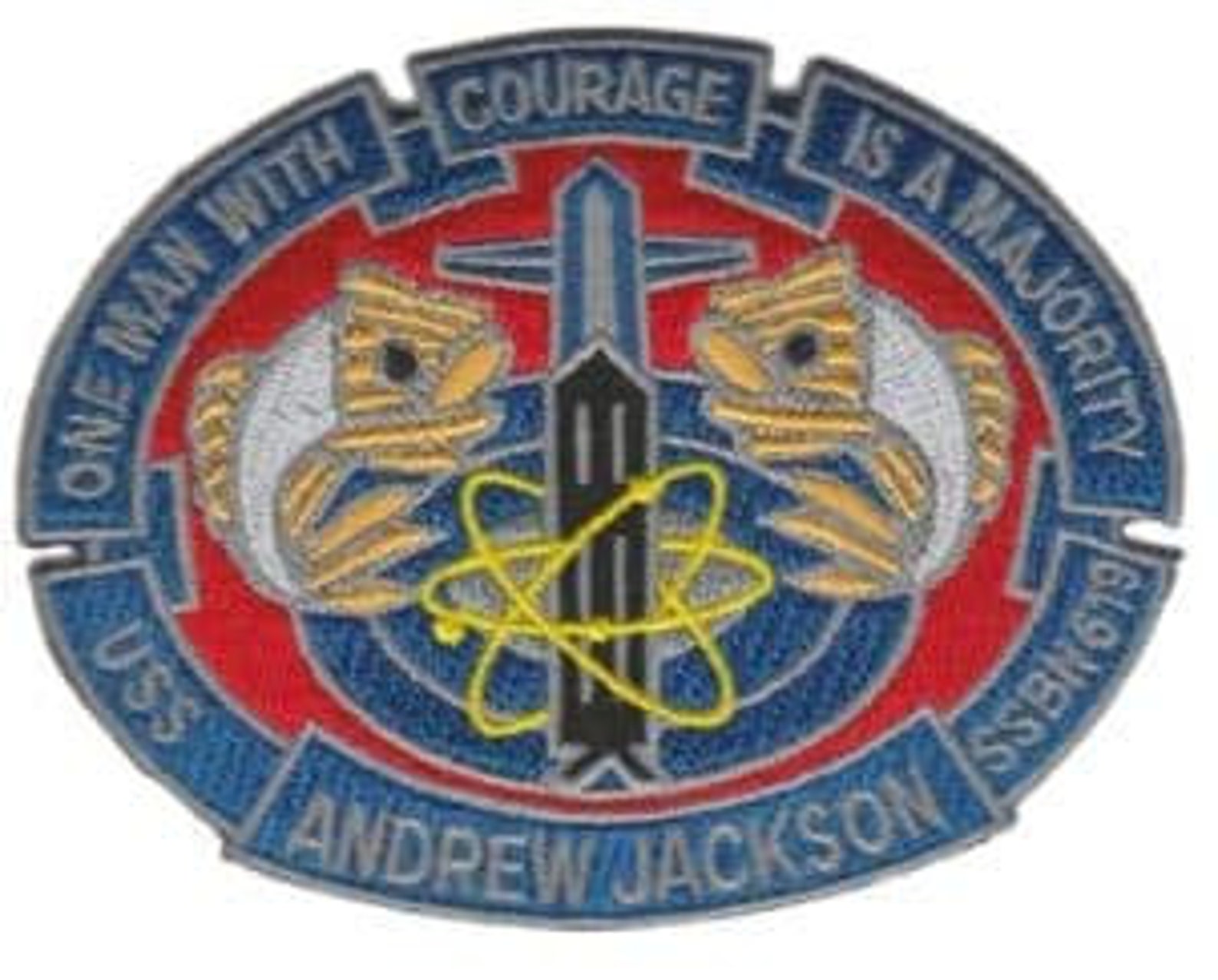 USS Andrew Jackson SSBN-619 Patch Plastic Backing - Etsy