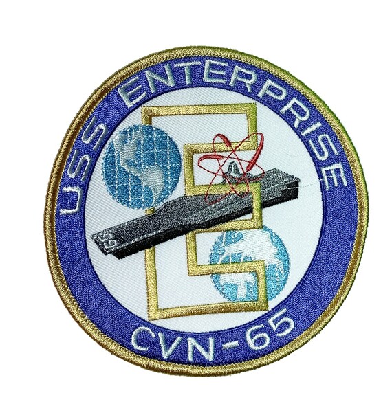 USS Enterprise CVN-65 Patch Sew On | Etsy