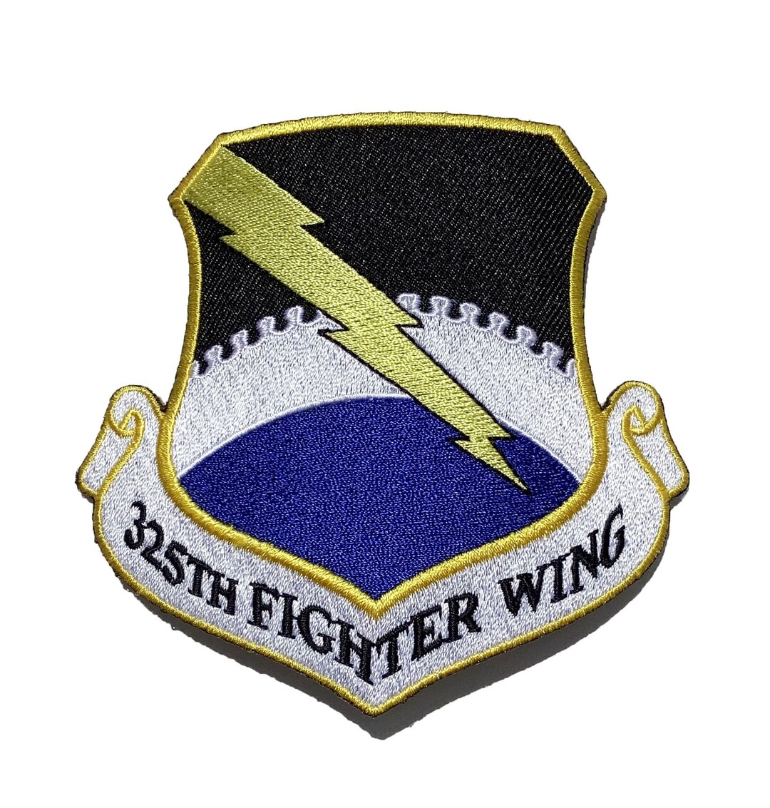 325th Fighter Wing Patch Plastic Backing - Etsy
