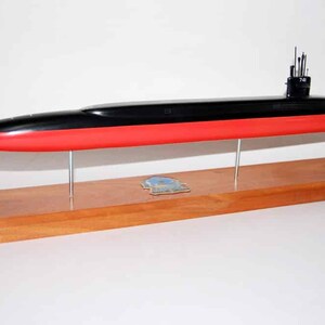 USS Maine SSBN-741 Submarine Model,navy,scale Model,mahogany,20 Inch ...