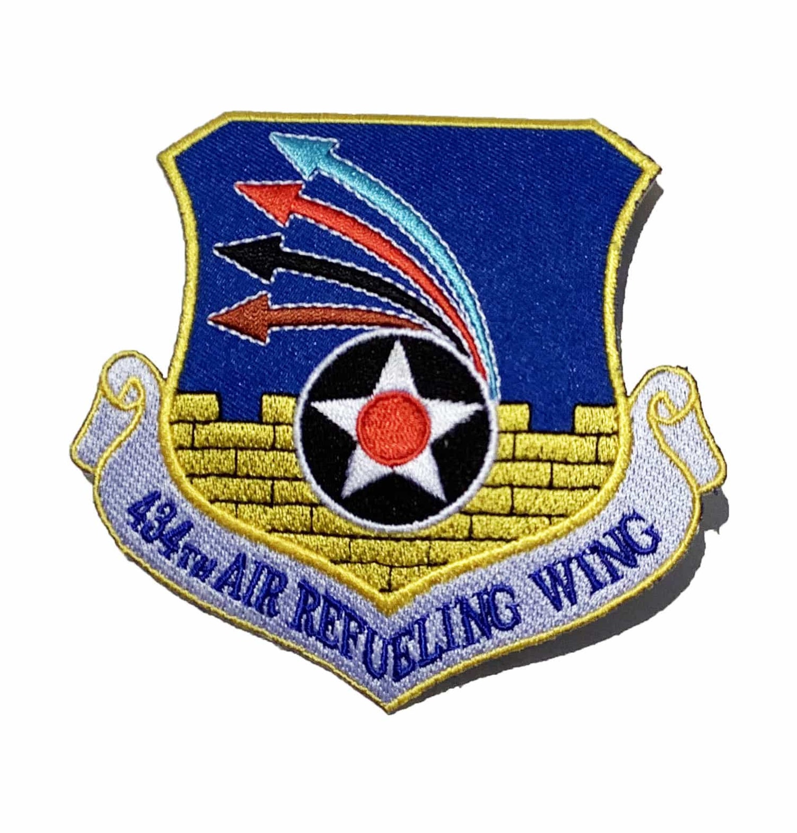 434th Air Refueling Wing Patch Plastic Backing | Etsy