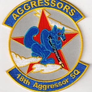 18th Aggressor Squadron Patch Sew On - Etsy