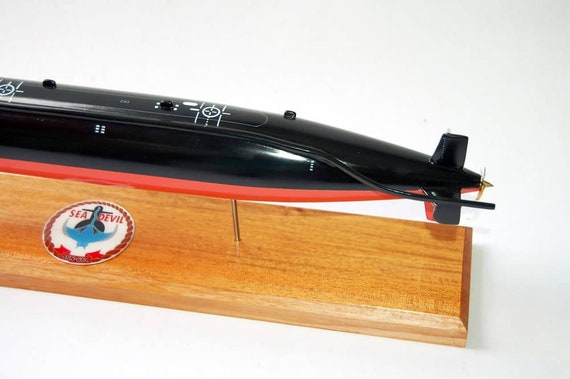 Art & Collectibles Vessels Uss Sea Devil Ssn-664 Submarine Model etna ...