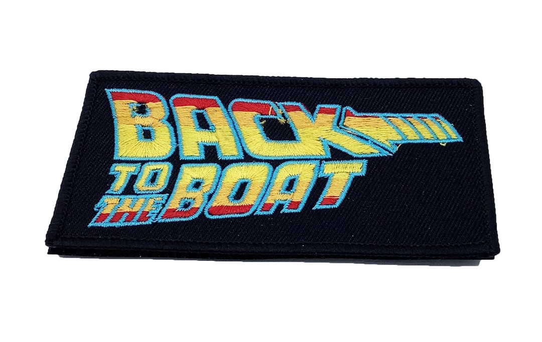 US Navy Back to the Boat Patch Hook and Loop - Etsy