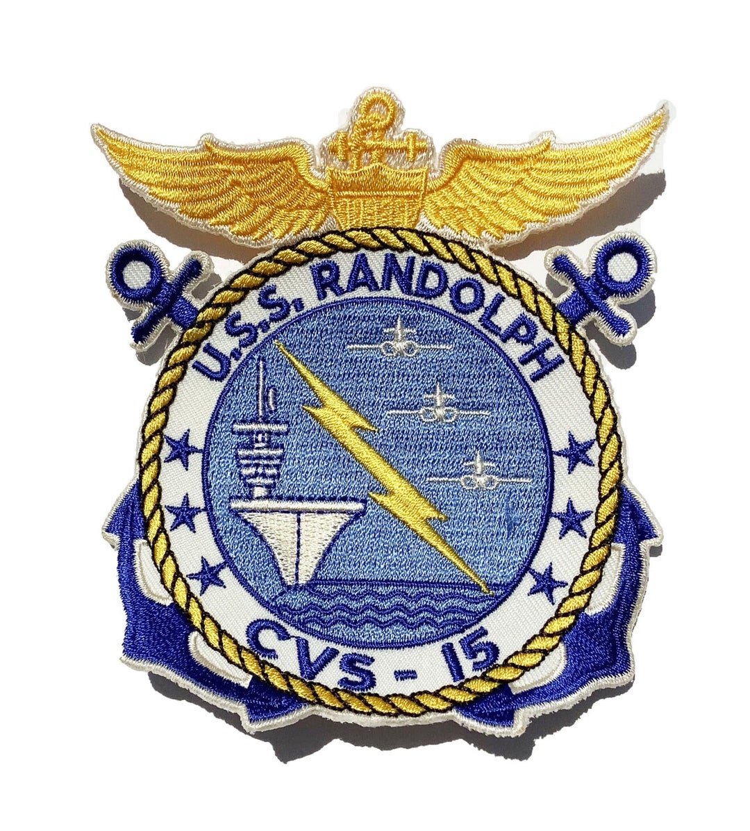 USS Randolph CVS-15 Patch Sew On - Etsy
