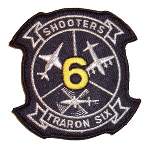 VT-6 Shooters Squadron Patch Hook and Loop - Etsy
