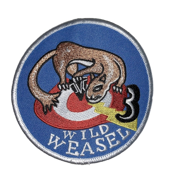 USAF Wild Weasel 3 Patch Sew On - Etsy UK