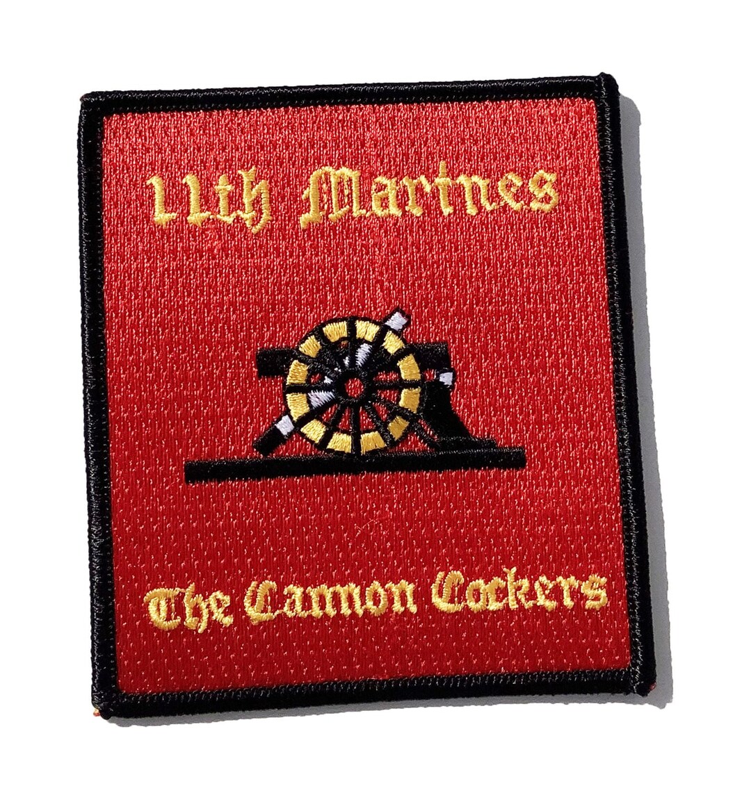 11th Marines Cannon Cockers Plastic Backing - Etsy