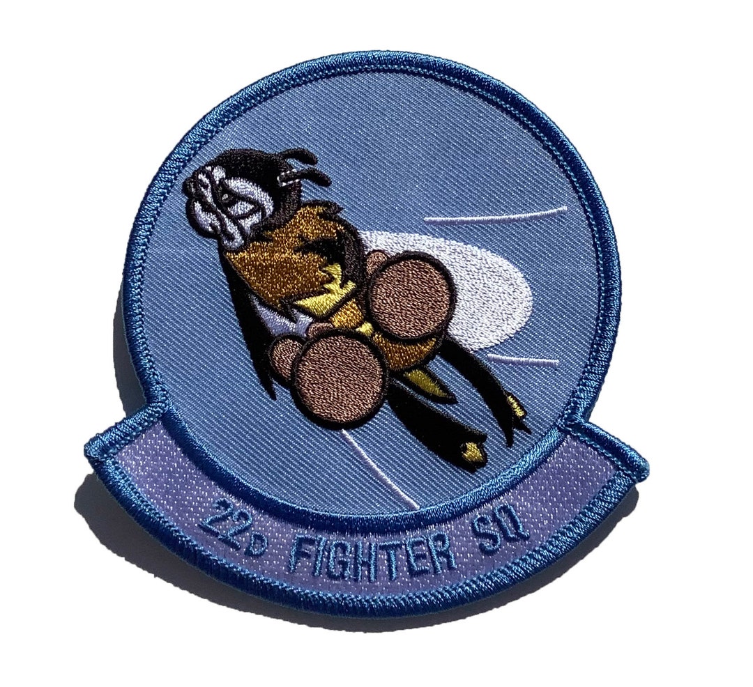 22d Fighter Squadron Patch Sew On - Etsy