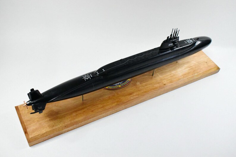 Uss Benjamin Franklin Ssbn-640 Submarine Model - Etsy