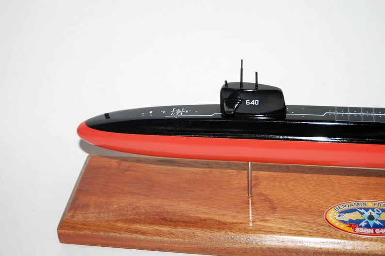 USS Benjamin Franklin SSBN-640 Submarine - Etsy