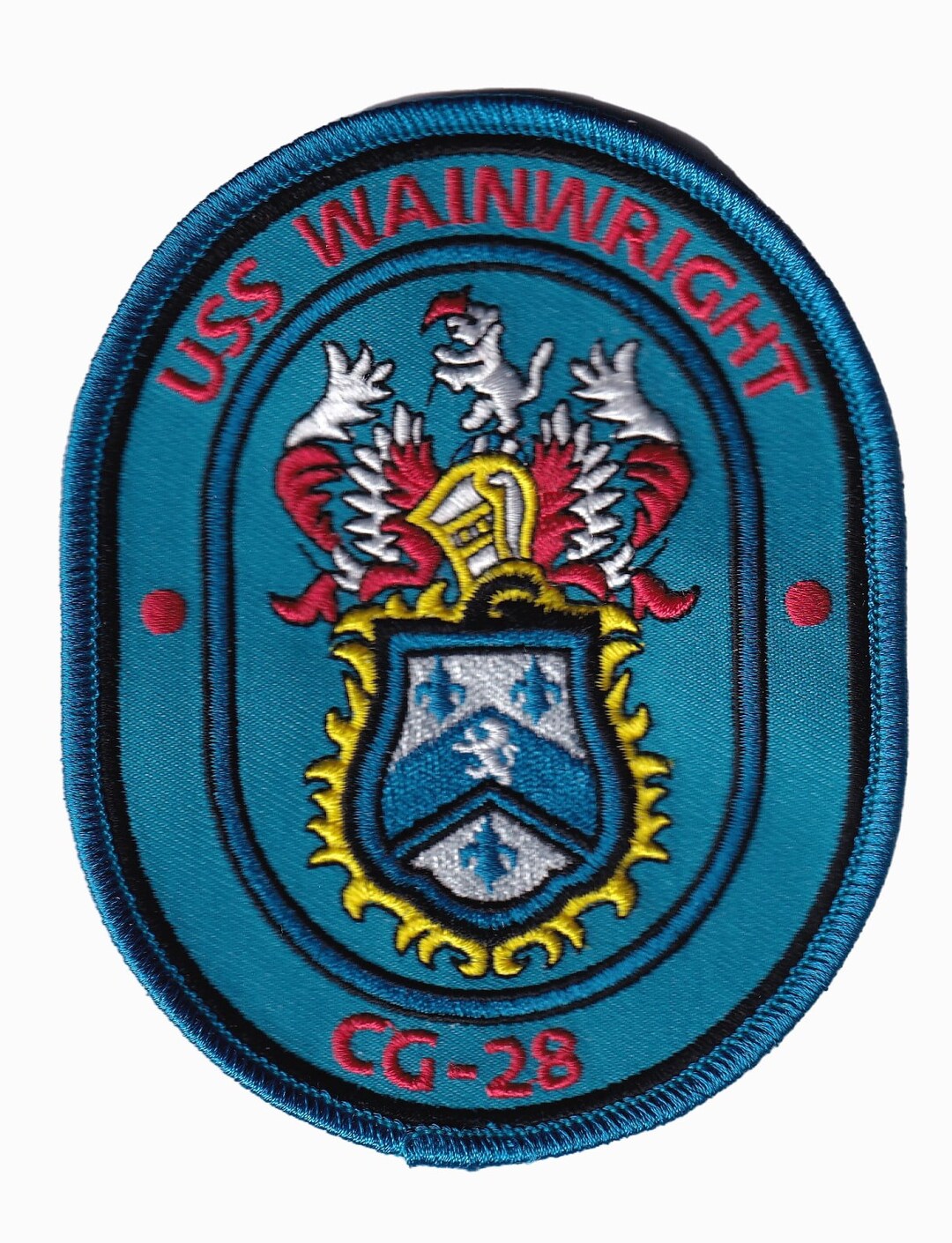 USS Wainwright CG-28 Patch Hook and Loop, 4.5 - Etsy