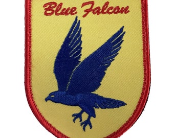 Blue Falcon Patch - Etsy
