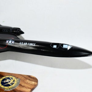 1st Reconnaissance Squadron SR-71 Model - Etsy