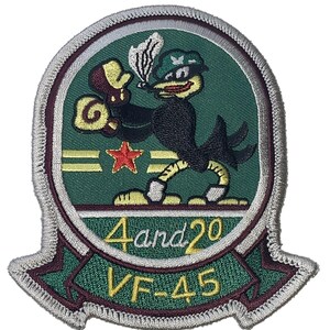 VF-45 4 AND 20 Patch Plastic Backing | Etsy