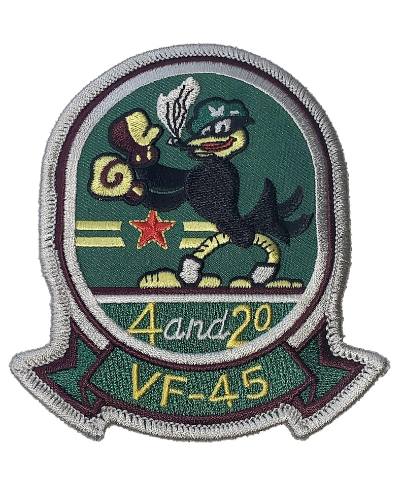 VF-45 4 AND 20 Patch Plastic Backing | Etsy