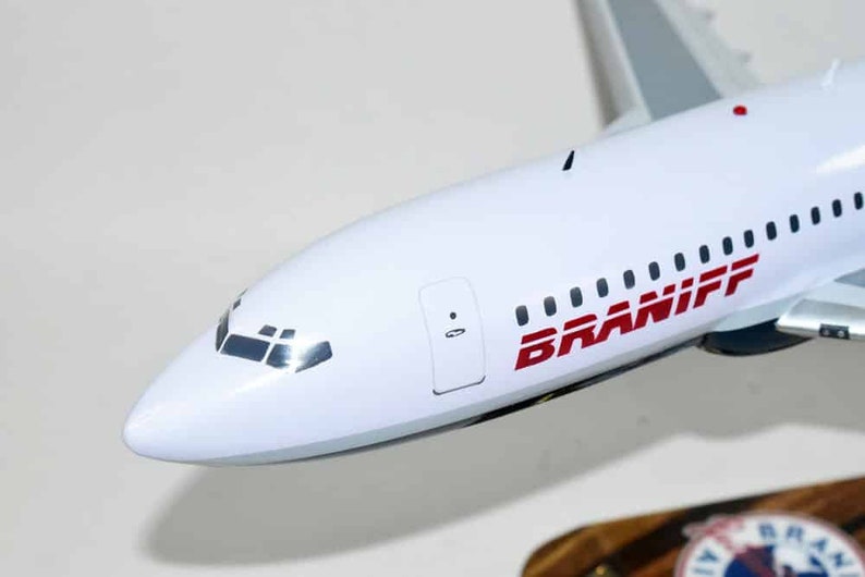 Braniff Airlines B737-200 Model - Etsy
