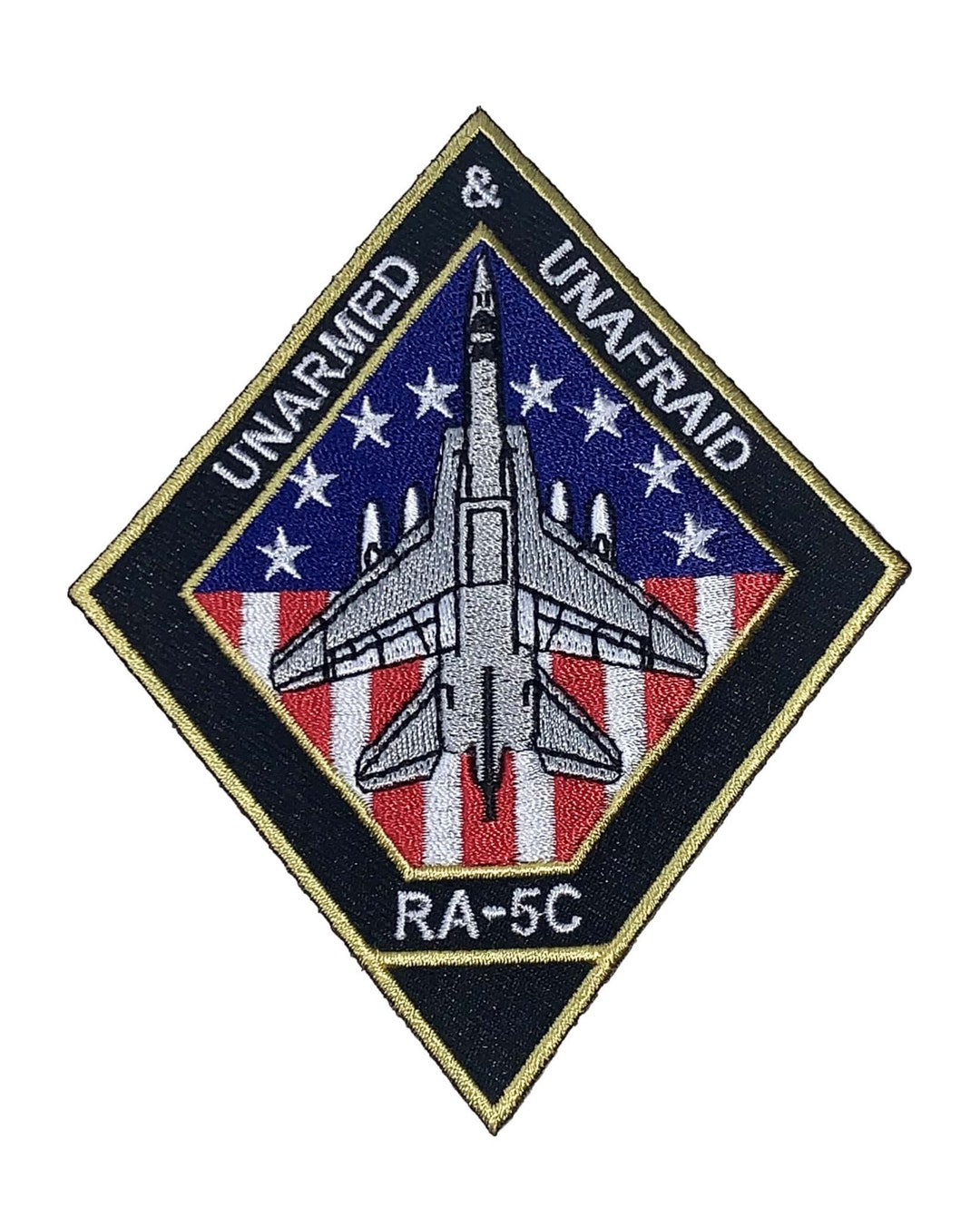Unarmed and Unafraid RA-5C Patch Plastic Backing - Etsy