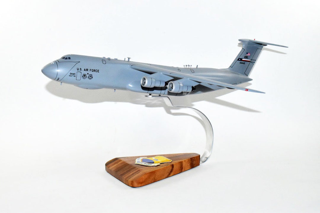 433rd Airlift Wing C-5 Model, Scale Model, Pilot Gifts, USAF Veteran ...