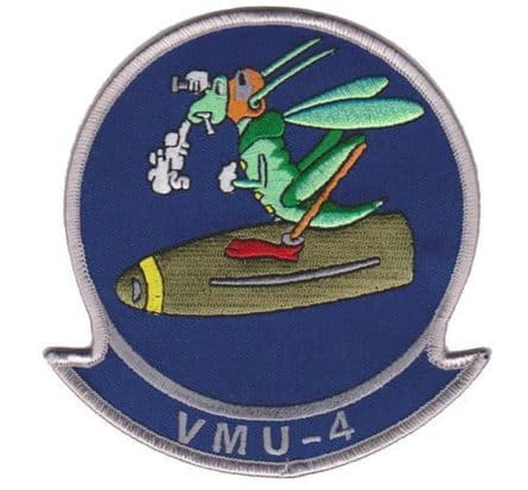 VMU-4 Squadron Patch Sew On - Etsy