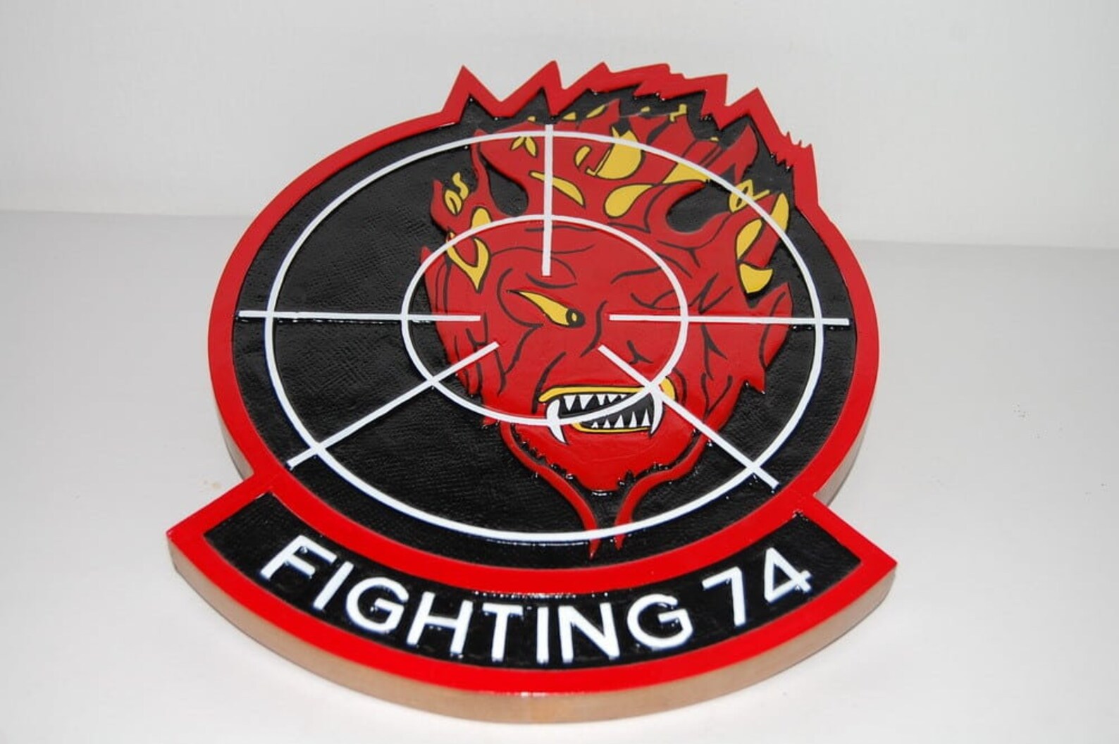 Vf-74 Be-devilers red Plaque | Etsy