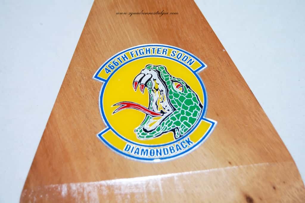 466th FS Diamondbacks F-16 Scale Model USAF Veteran Pilot - Etsy