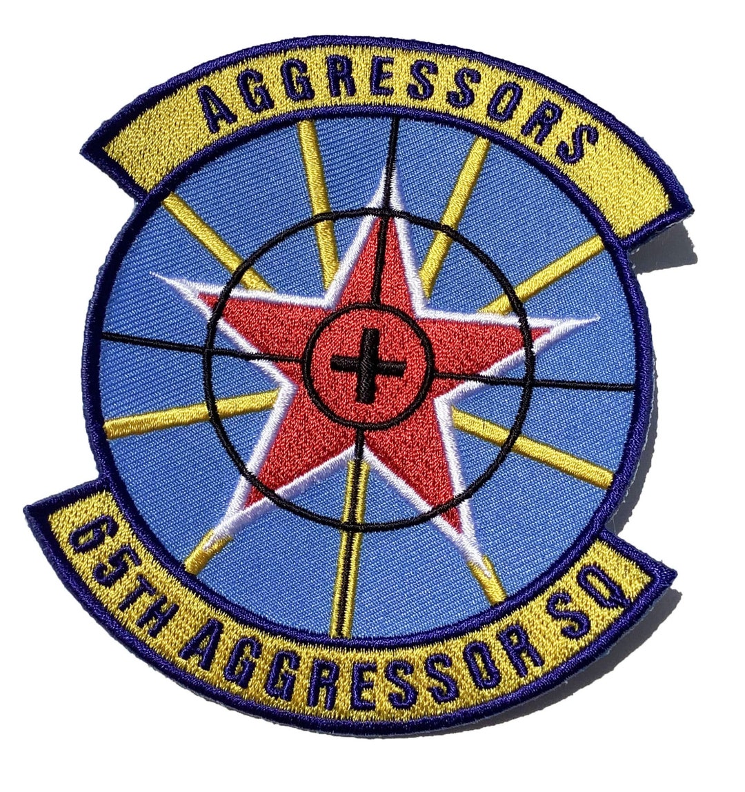 65th Aggressor Squadron Patch Sew On - Etsy