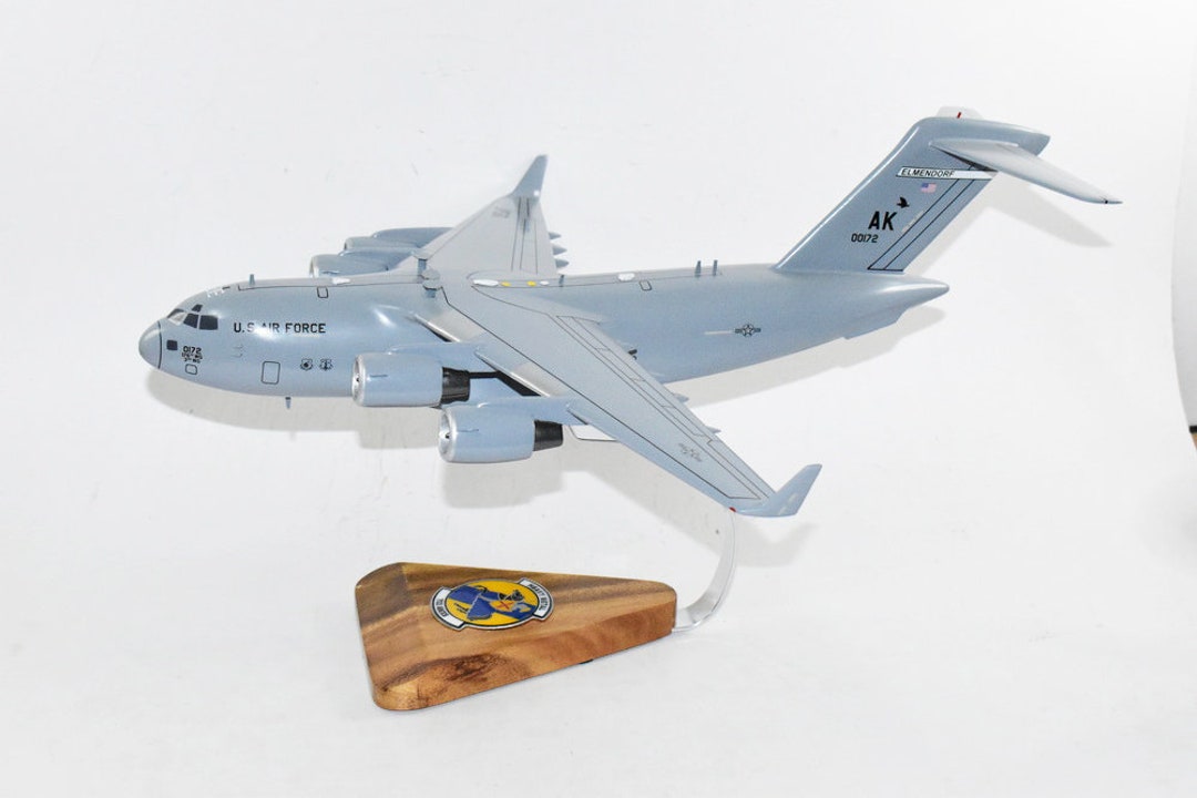 703rd AMXS C-17 Model, 1/116th Scale, Mahogany, USAF, Cargo - Etsy