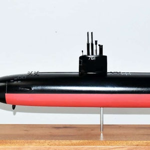 USS Springfield SSN-761 Submarine,navy,scale Model,mahogany,20 Inch,la ...