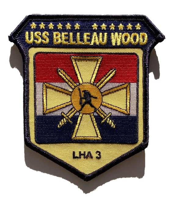 USS Belleau Wood LHA-3 Patch Sew On - Etsy