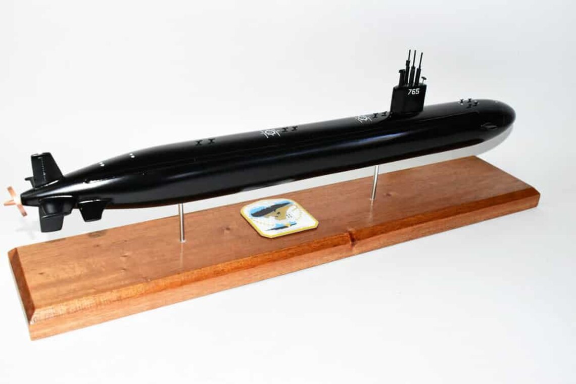 Uss Montpelier Ssn-765 black Hull Submarine Model | Etsy