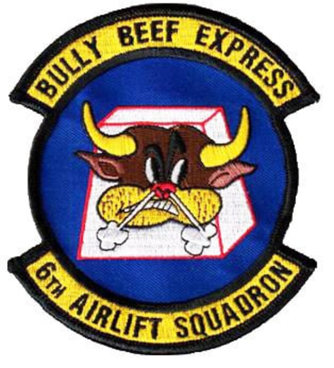 6th Airlift Squadron Bully Beef Express Patch Sew On - Etsy.de