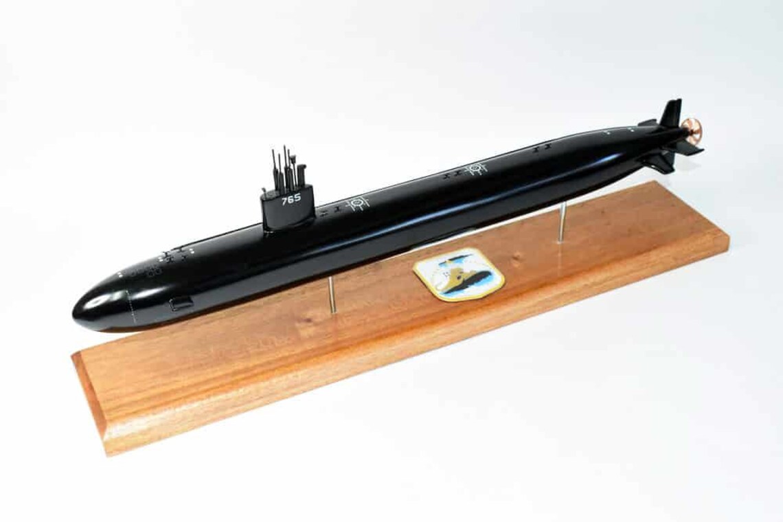 Uss Montpelier Ssn-765 black Hull Submarine Model | Etsy