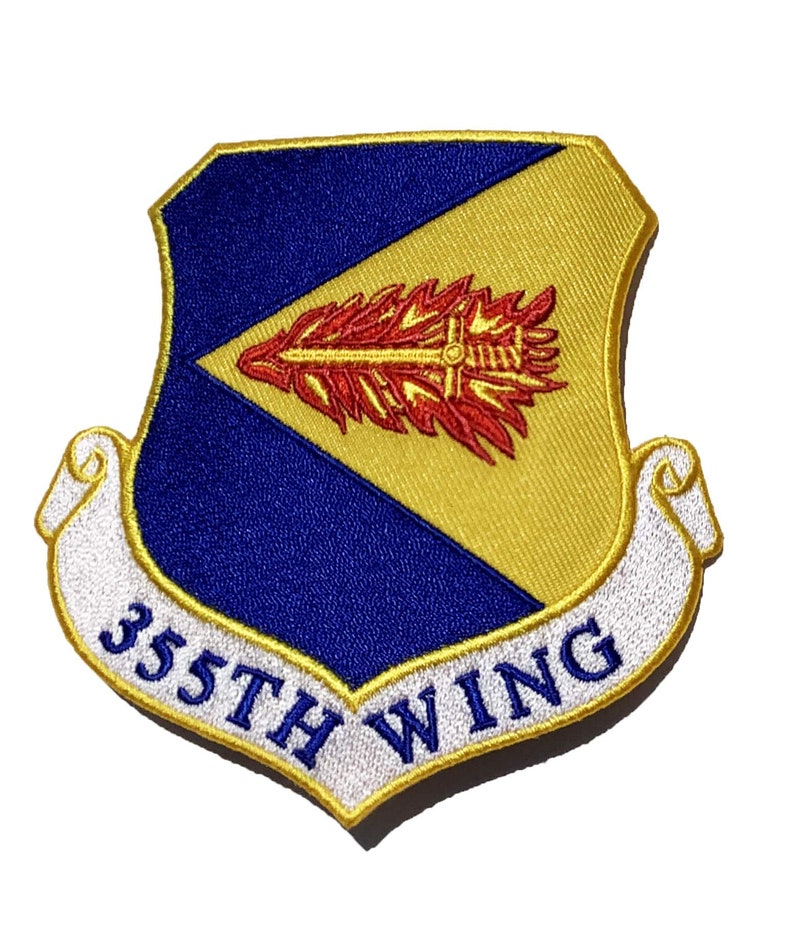 355th Fighter Wing Patch Plastic Backing Veteran Gift - Etsy
