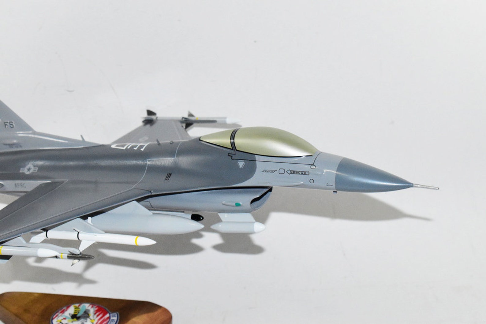 457th FS Spads F-16 Model - Etsy