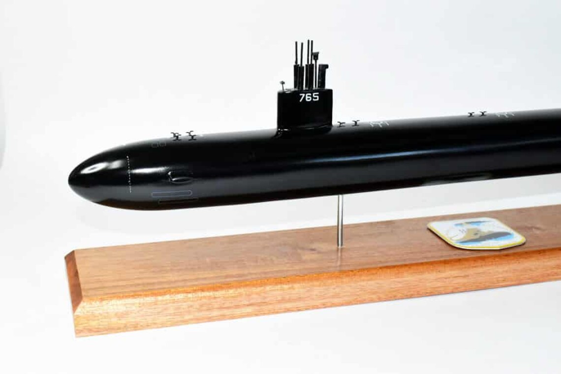 Uss Montpelier Ssn-765 black Hull Submarine Model | Etsy