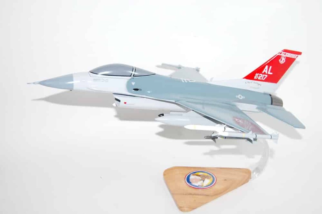 100th Fighter Squadron F-16 Model Pilot Gifts Scale Model - Etsy
