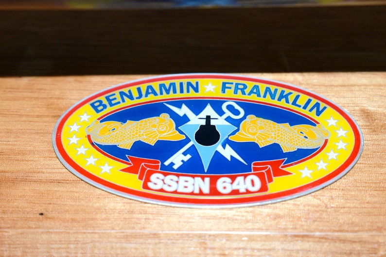 Uss Benjamin Franklin Ssbn-640 Submarine Model - Etsy