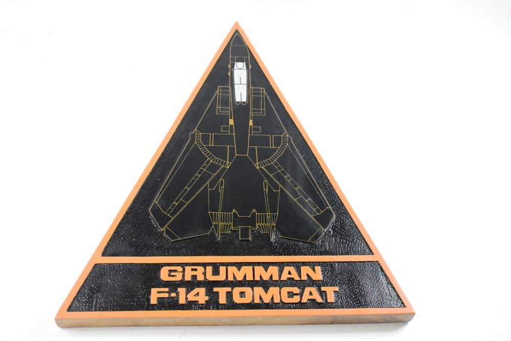 Grumman F-14 Plaque - Etsy