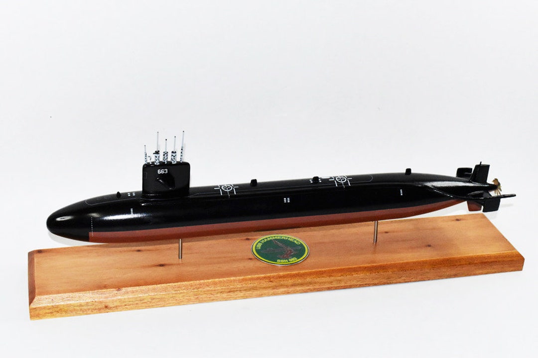 USS Hammerhead SSN-663 Submarine Model US Navy Scale Model - Etsy UK