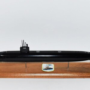USS Montpelier SSN-765 black Hull Submarine Model,navy,scale Model ...