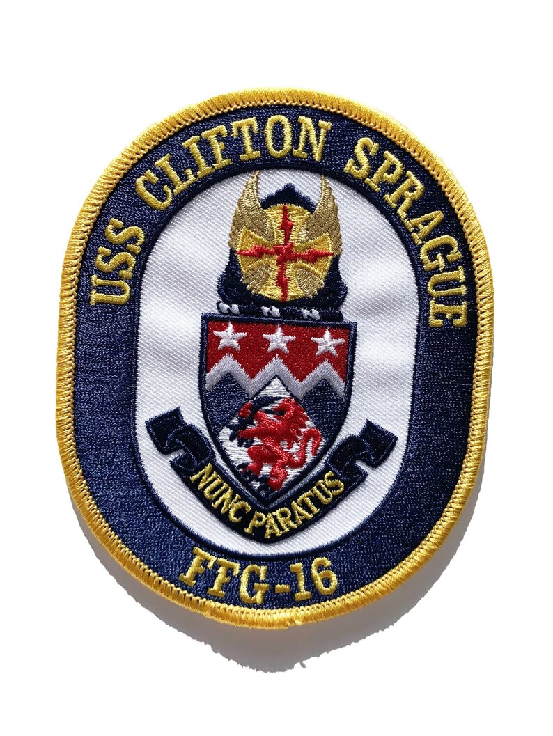 USS Clifton Sprague FFG-16 Patch Sew On | Etsy