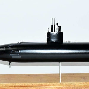 USS Annapolis SSN-760 black Hull Submarine Model,navy,scale Model ...
