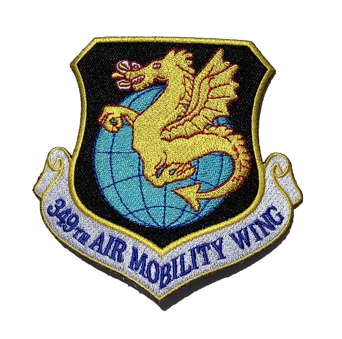 349th Air Mobility Wing Patch Plastic Backing - Etsy