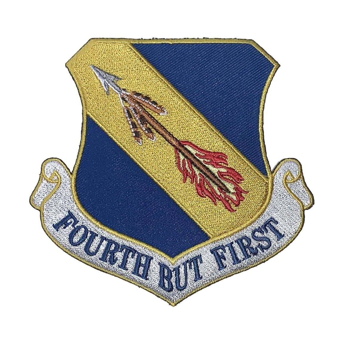 4th Fighter Wing FOURTH BUT FIRST Patch Plastic Backing | Etsy
