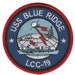 USS Blue Ridge LCC-19 Patch Plastic Backing - Etsy