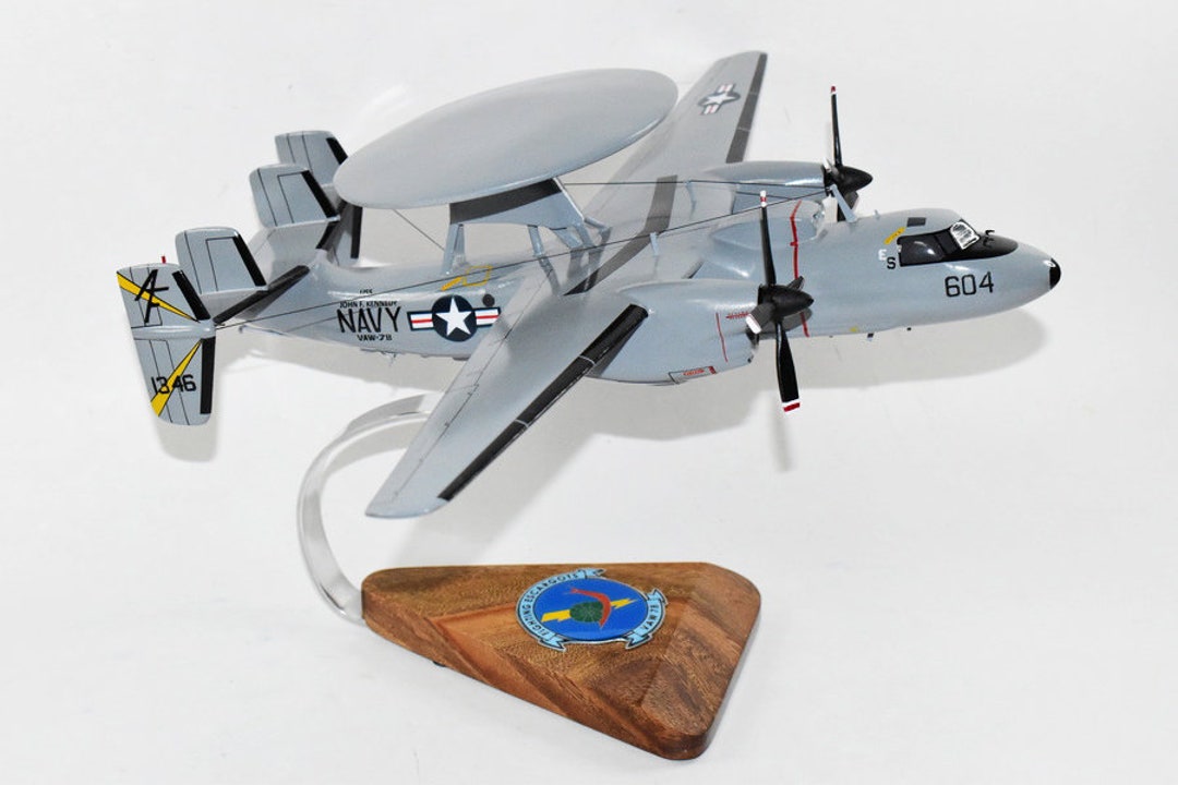 VAW-78 Fighting Escargots E-2C Model - Etsy